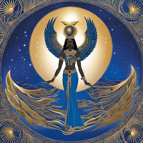 Goddess Isis Blue Moon Reiki healing | TP Emergy
