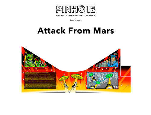 Attack from Mars Magnetic Apron Covers | PinHole