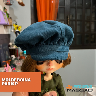 Molde Boina Paris tamanho P | Site Principal
