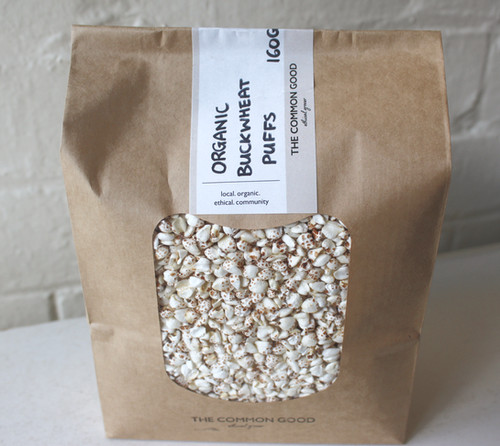 Organic Buckwheat puffs 140g | The Common Good Ethical Grocer