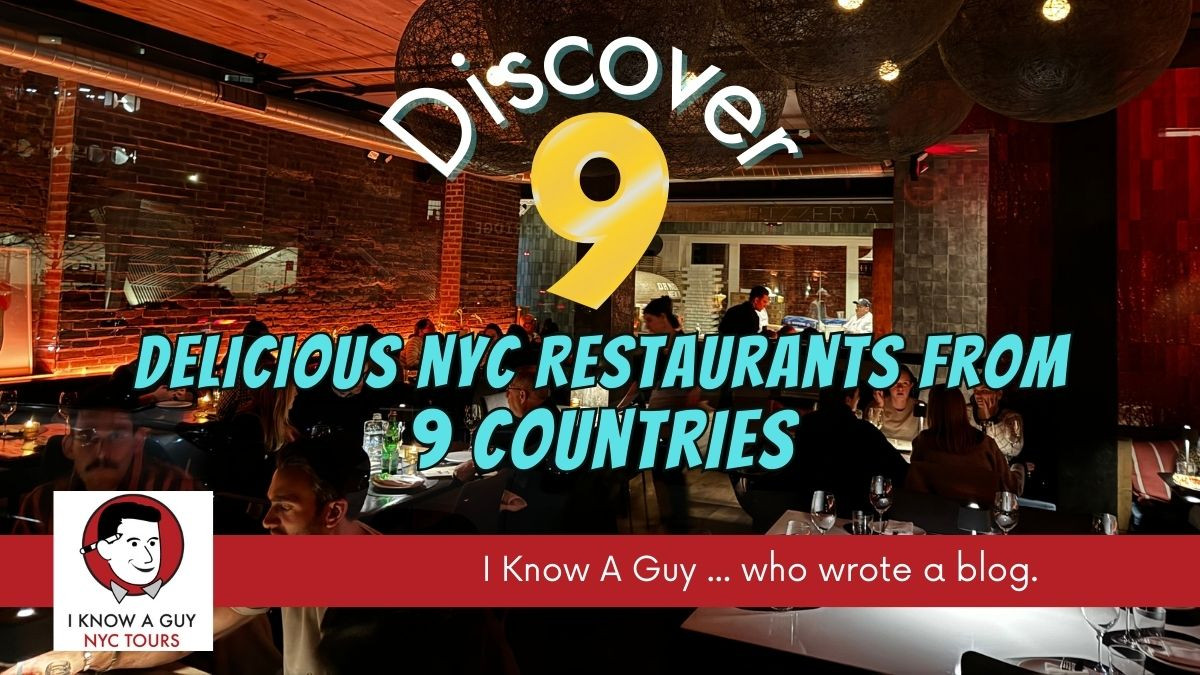 Discover 9 delicious restaurants from 9 countries in New York City