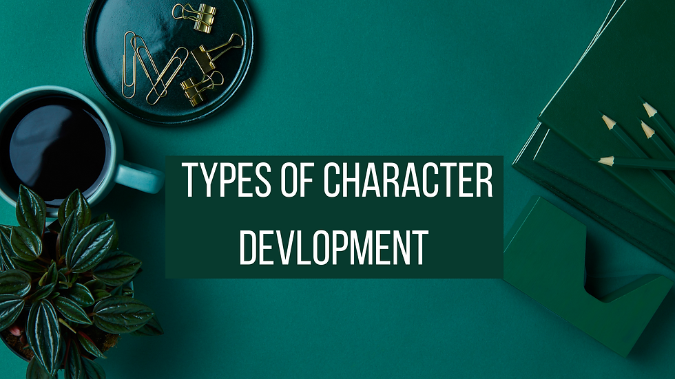 5 amazing types of character arcs