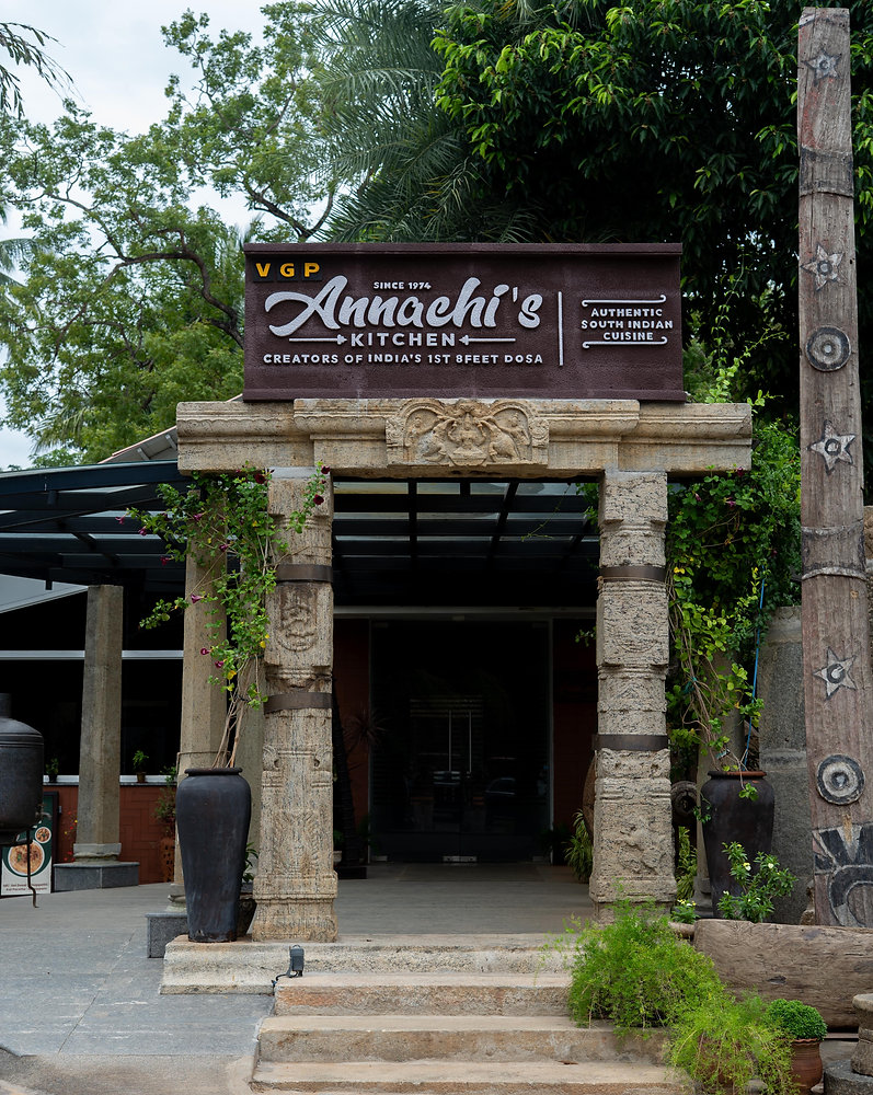 8 Feet Dosa at VGP Annachi’s Kitchen | Things to Try in ECR