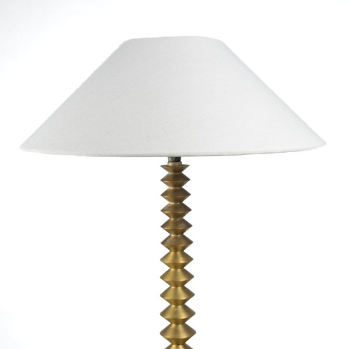 Brass Bobbin table lamp | Dessain Vintage