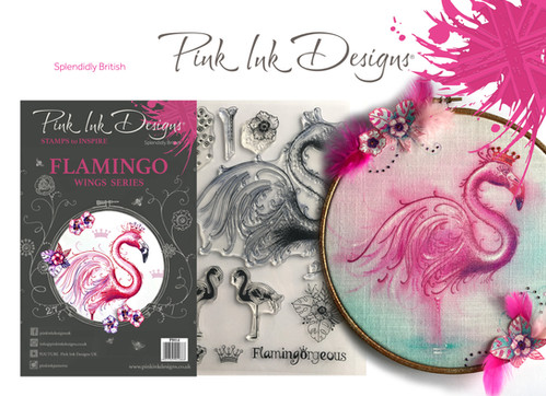 Pink Ink Designs Stamp - Flamingo | Pink Ink Designs