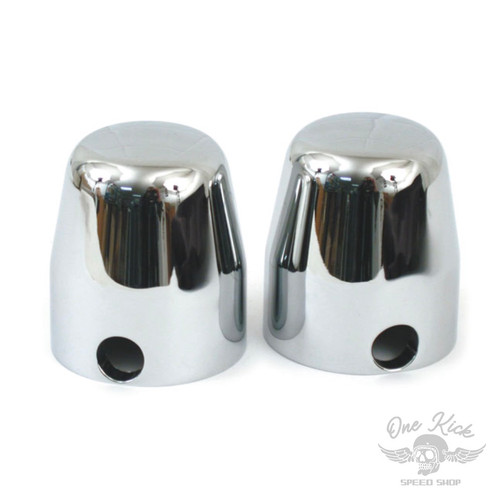 Rear Axle Nut Cap - Chrome | Onekick Speedshop