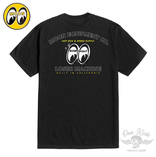 Mooneyes - Work Bench Loser Machine T- Shirt Black | Onekick Speedshop