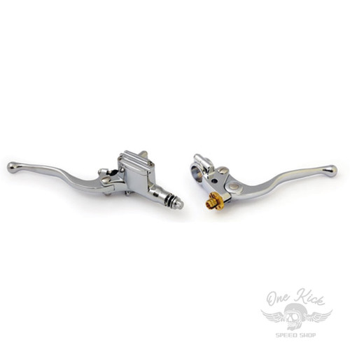 Old School 1" Handlebar Control Set - Chrome | Onekick Speedshop