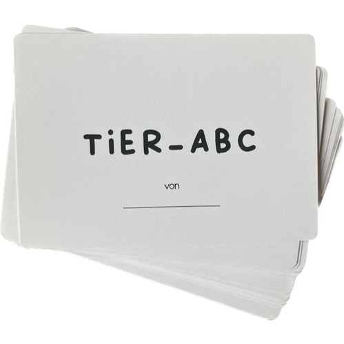 Tier-ABC Karten | Minhature