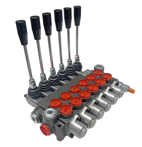 6 spool x 13 GPM hydraulic control valve | HFI