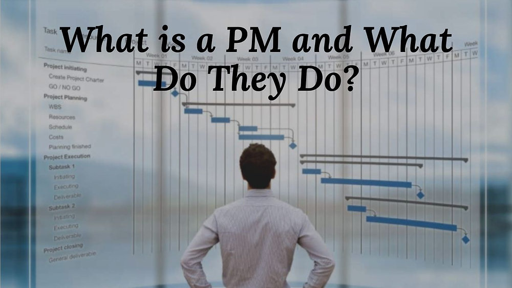 What is a Project Manager and what do they do?