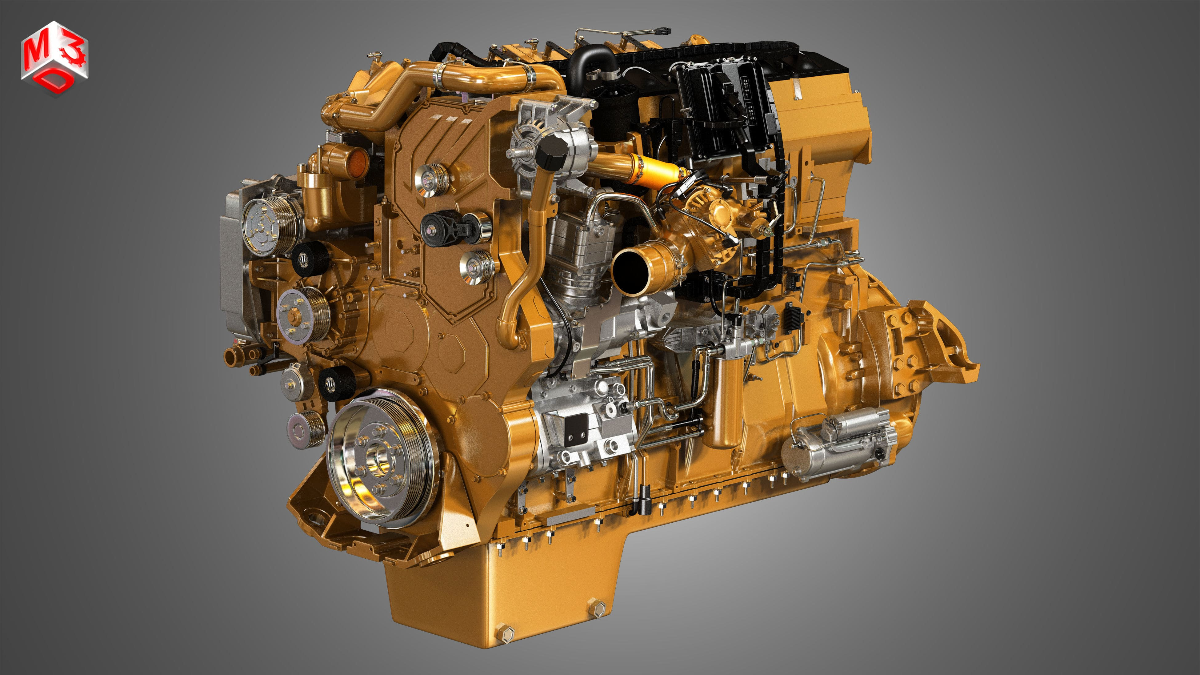 CT15 Heavy Duty Truck Engine - 6 Cylinder Diesel Engine