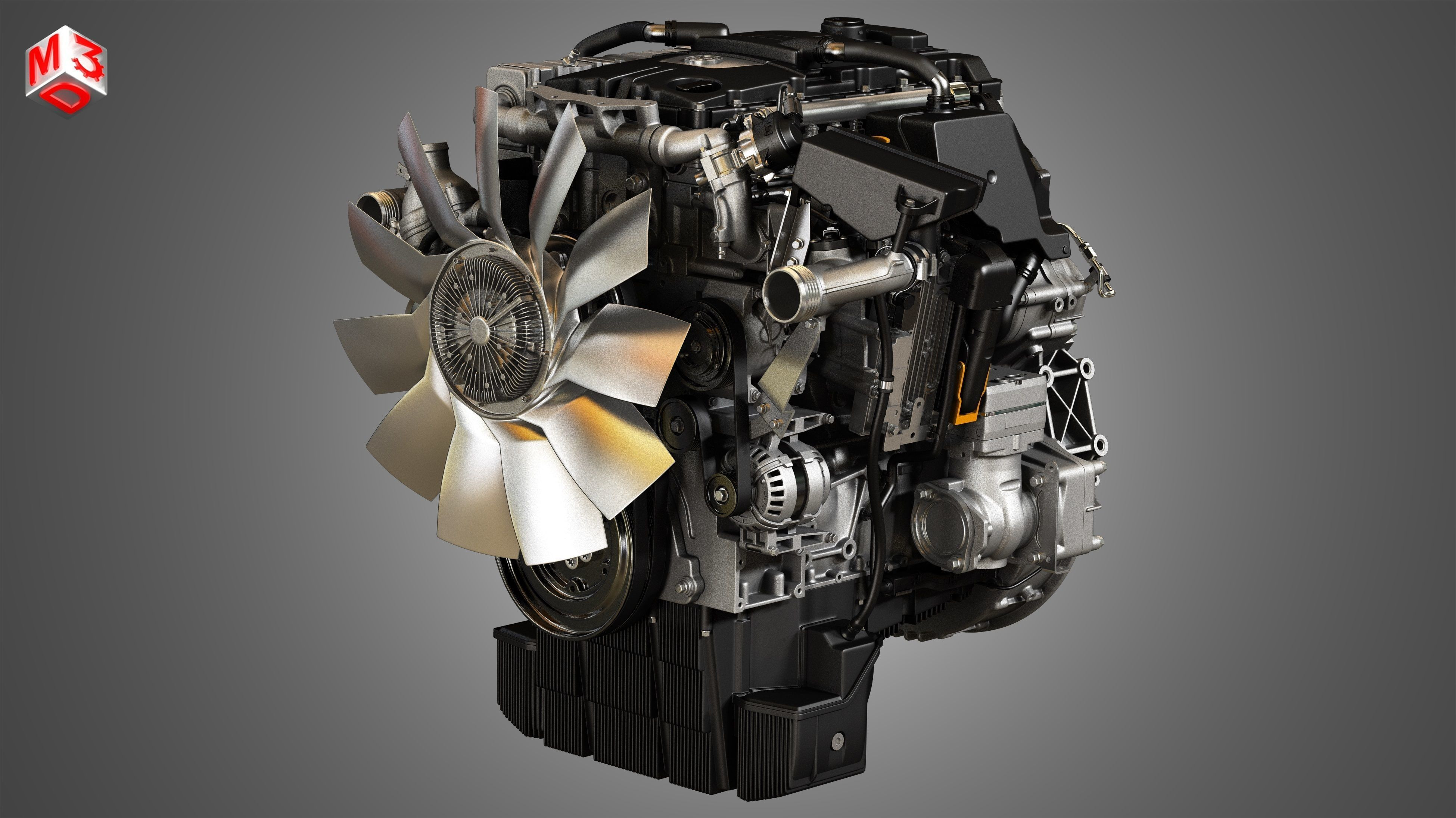 DD5 Medium Duty Truck Engine - 4 Cylinder Diesel Engine
