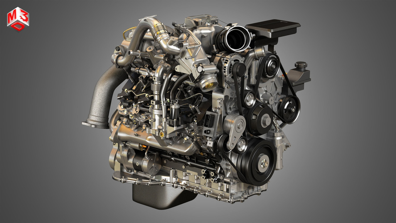L5P Engine - V8 Turbo Diesel Engine
