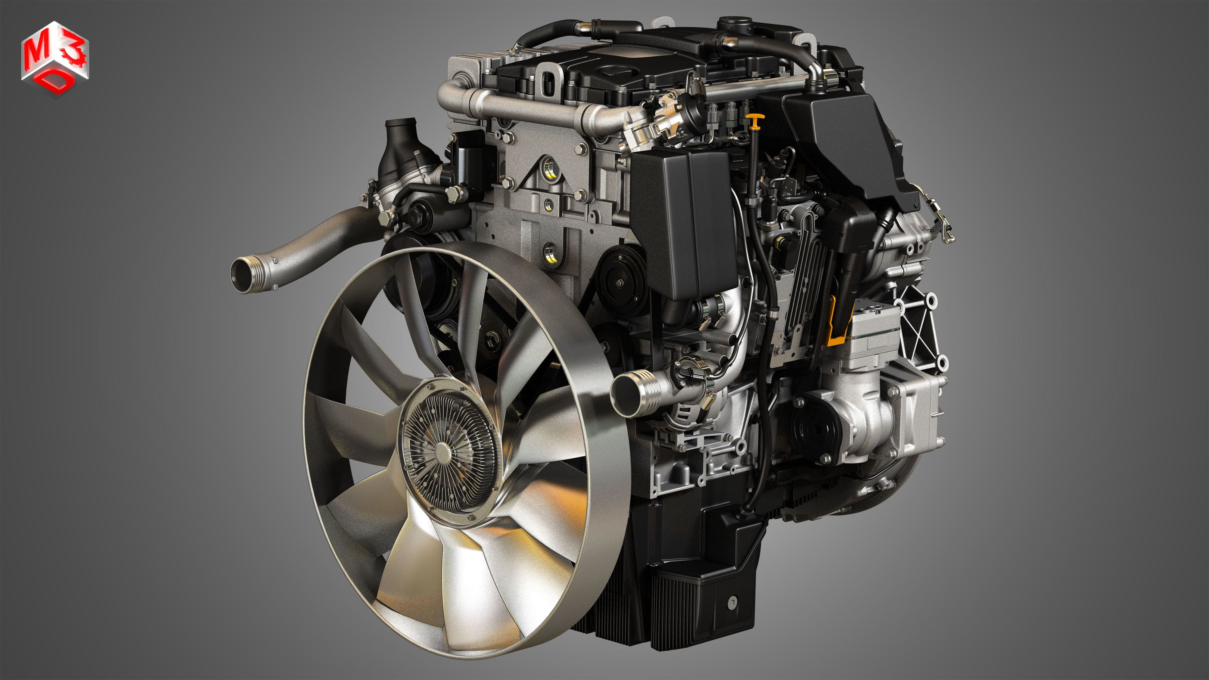 OM934 Medium Duty Engine - 4 Cylinder Diesel Engine