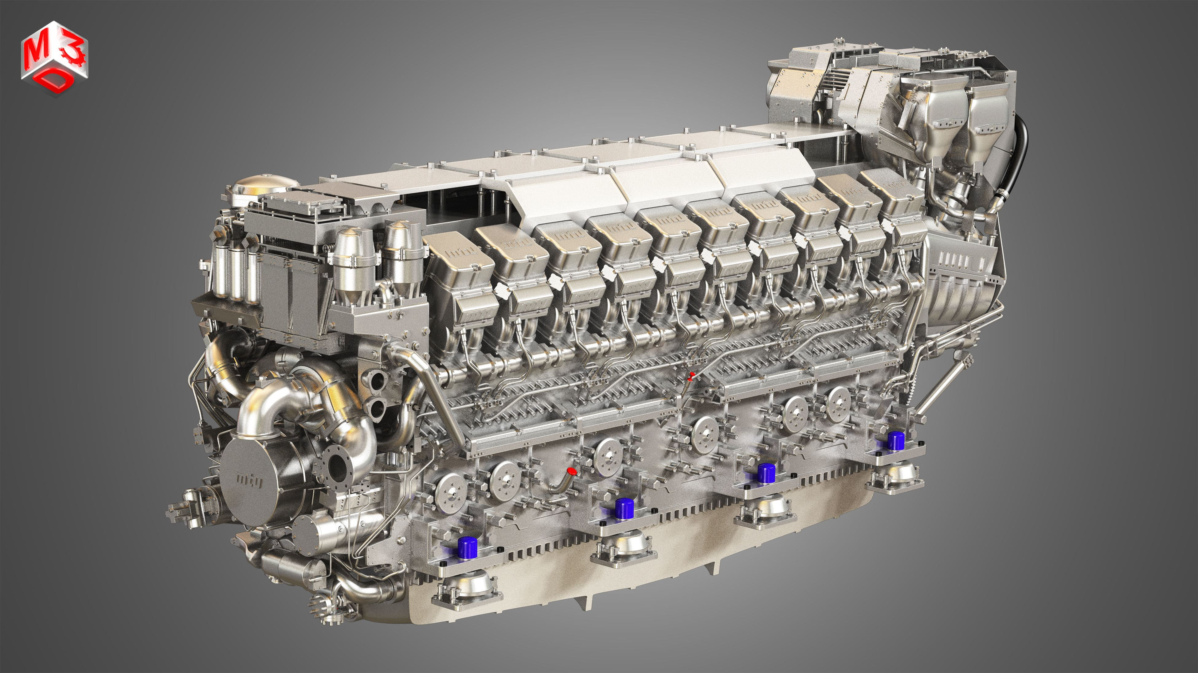 V20 8000 Engine - Marine Diesel Engine