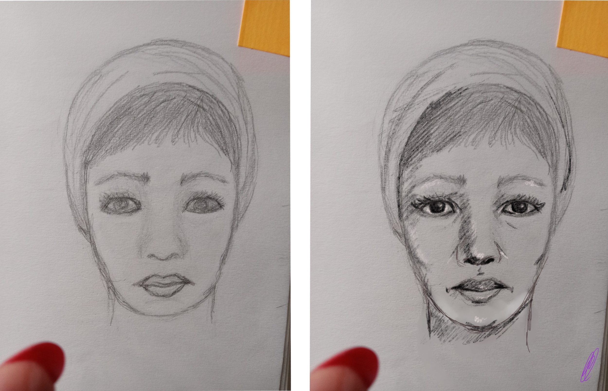 Spirit Portrait Makeover Drawings | Psychic Art | Mediumship Training ...