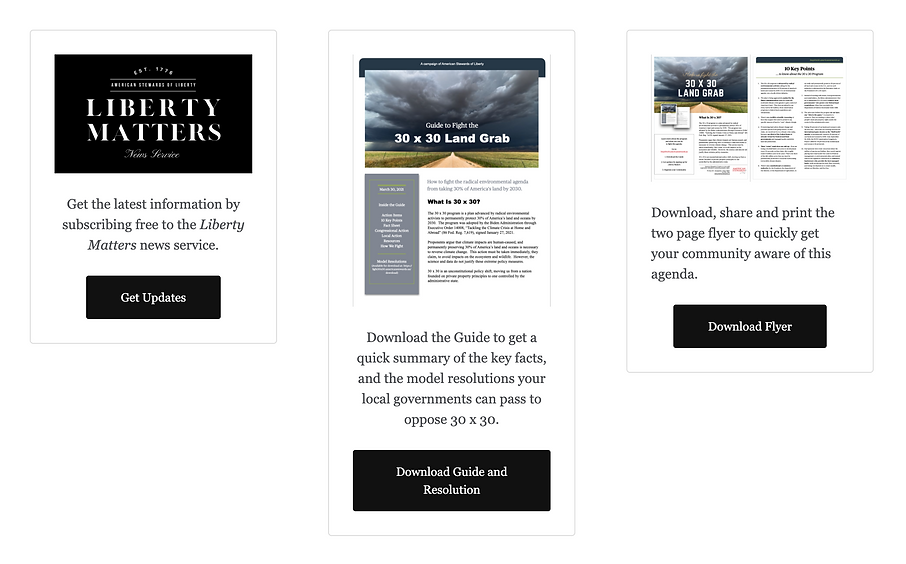 30x30 Land Grab | FamFeedFam-AGvocacy