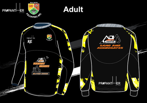 U13's Felinfoel RFC Contact Tops (Adult) | ProPanther
