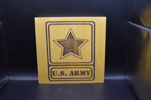 U. S. Army Plaque | Laser Engraving