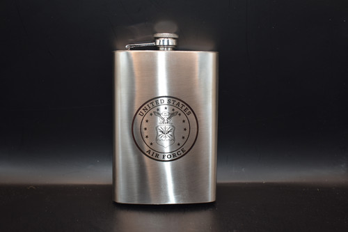 U. S. Air Force Flask | Laser Engraving