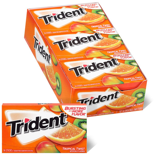 VUP Trident Tropical Twist 12/12/14's | licantrade