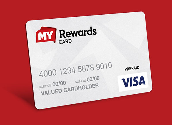 Visa Prepaid Gift Cards | My Rewards Card | Australia
