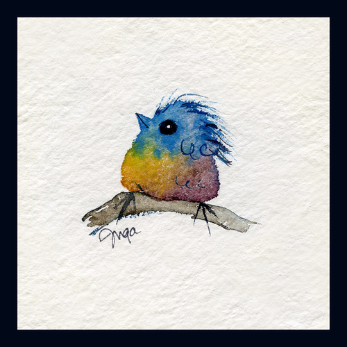 Inga Birds # 56 - Art Block | The Village Gallery | Sidney