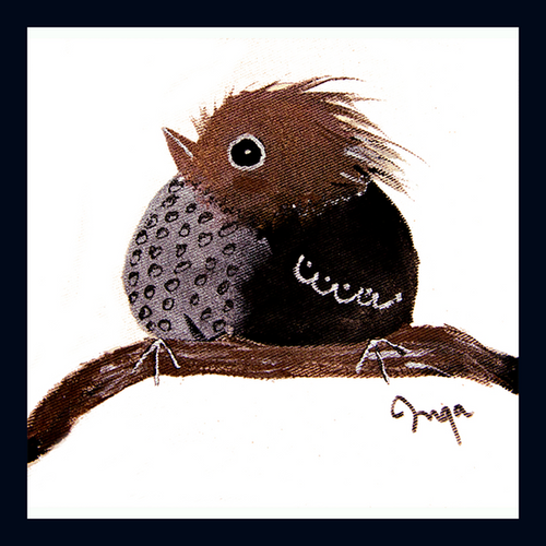 Inga Birds #48 - Art Block | The Village Gallery | Sidney