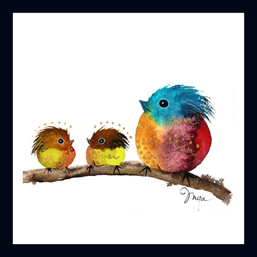 Inga Birds #13 - Art Block | The Village Gallery | Sidney