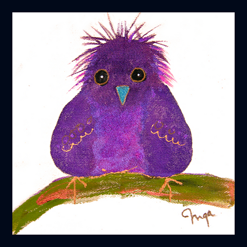 Inga Birds #50 - Art Block | The Village Gallery | Sidney