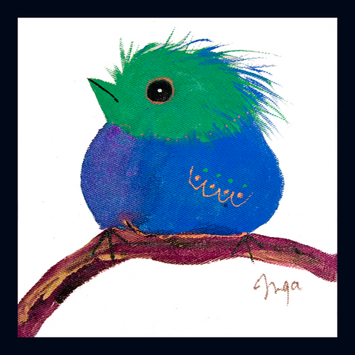 Inga Birds #51 - Art Block | The Village Gallery | Sidney