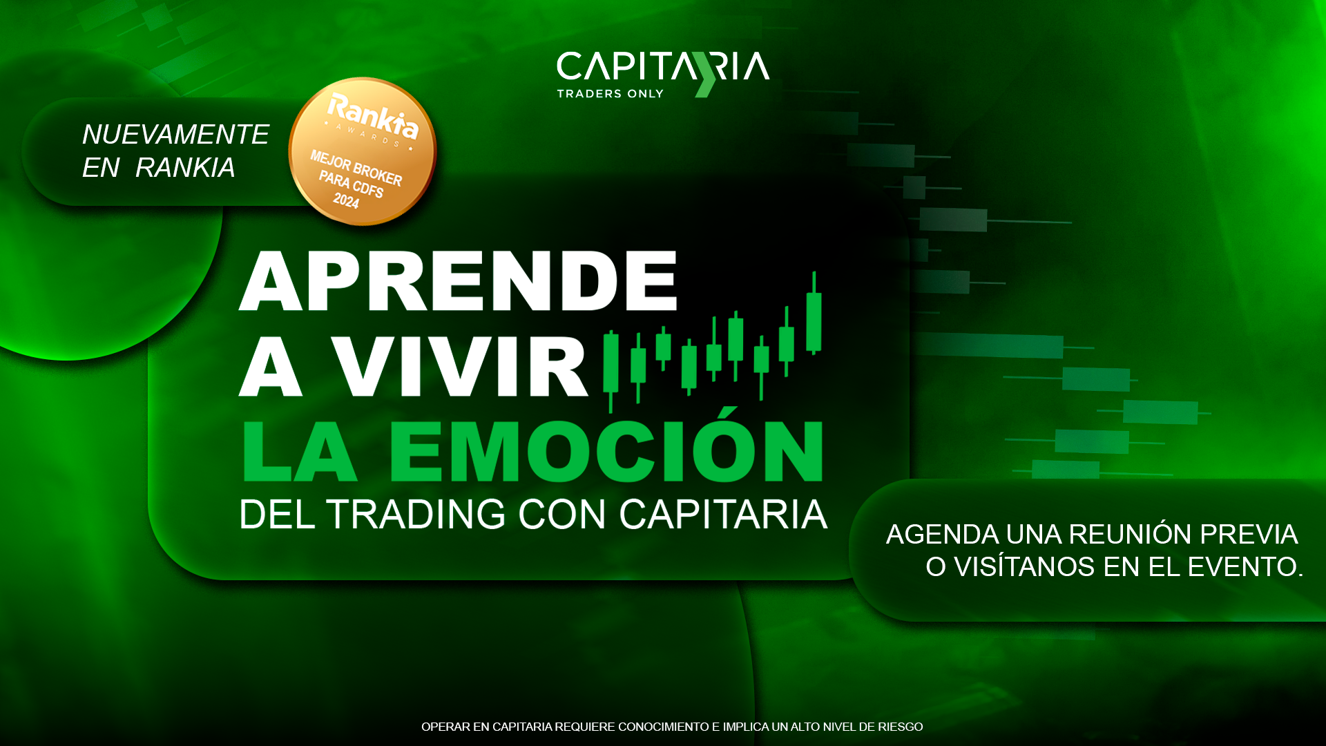 Aprende a vivir la emoción del Trading | Capitaria