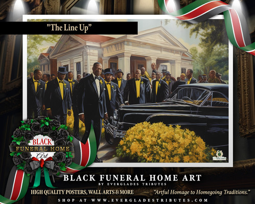 cThe Line Up- Paint Effect Print Landscape | Everglades Tributes