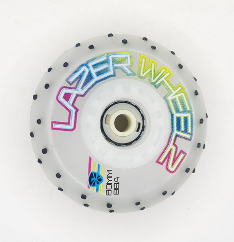 Ruedas LED Flying Eagle Lazer wheels - línea | Roller Manic