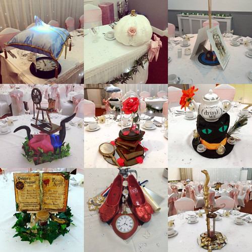 Disney themed centrepieces | Twinkles And Tiaras