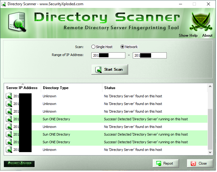 Directory Scanner Enumeration