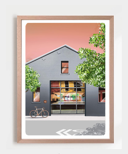 Lune (Fitzroy) | Pink Wattle Art