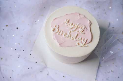 B-002 Classic wording cake 基础款式 Basic | Baker Yin