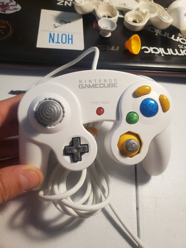 JP White - N64 Theme button / Ultimate Pro Pack / Firefox Notches Black ...