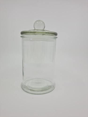 Candela Metro Jars Large - Clear Glass | Calico Creations