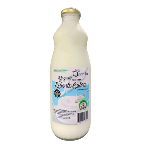 YOGURT DE CABRA SABOR NATURAL SIN AZUCAR 1kg | caprolac