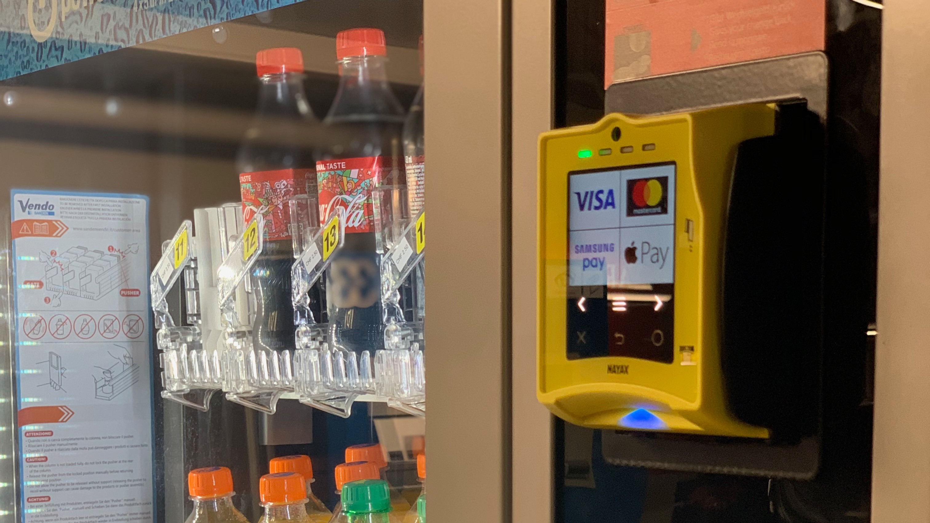 Galleria immagini DISTRIBUTORI AUTOMATIC | payconnect.ch
