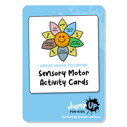 Sensory Motor Activity Cards | Jump Up For Kids