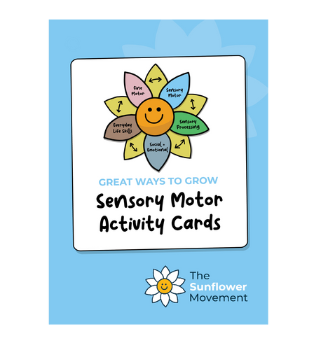 Sensory Motor Activity Cards | Jump Up For Kids