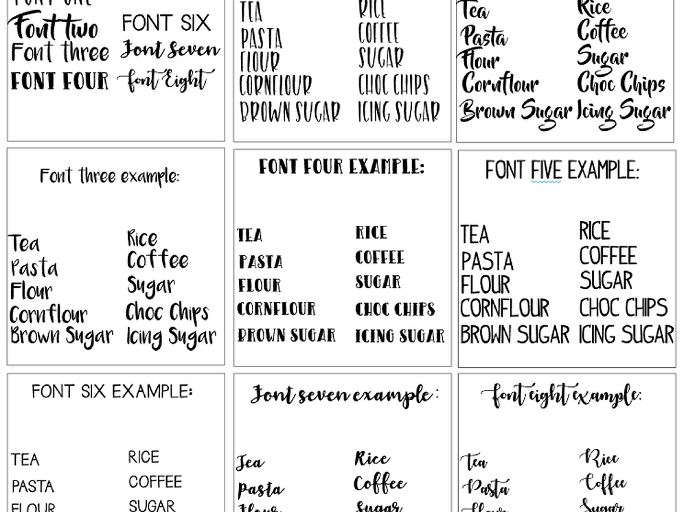 Kitchen Decals | CUSTOM | thedesignroom