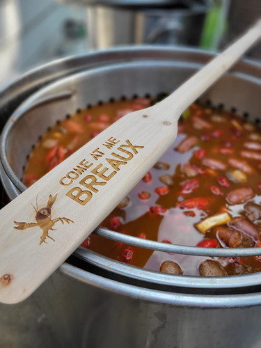 Engraved Crawfish Paddle | Winters Bayou