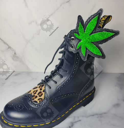 Weed Leaf boot wing | Asylum Handicrafts