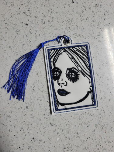 Blind Opera singer bookmark | Asylum Handicrafts