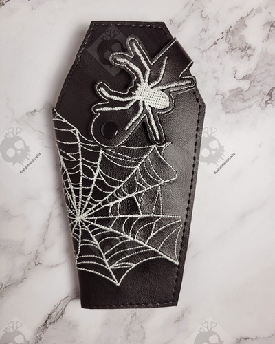 Spider wallet tab | Asylum Handicrafts